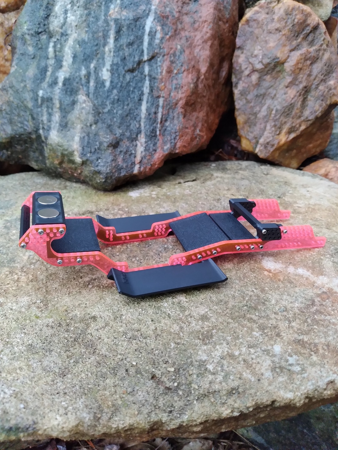 Karnage RC Gear ALIEN V2 SCX24 Chassis Builder's Kit Transparent UV ...