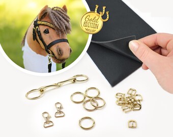 Hobby Horse Bridle DIY Kit for Crafting a Bridle With Bit and Reins in ...