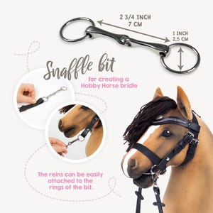 Hobby Horse Bridle DIY Kit for Crafting a Bridle With Bit and Reins in ...