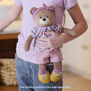 Teddy Bear Sewing Pattern "betsy Bear" (PDF, in English) | Dress Me ...