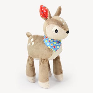 Deer Sewing Pattern PDF "momo" (english) | Sew a Deer Stuffed Animal ...