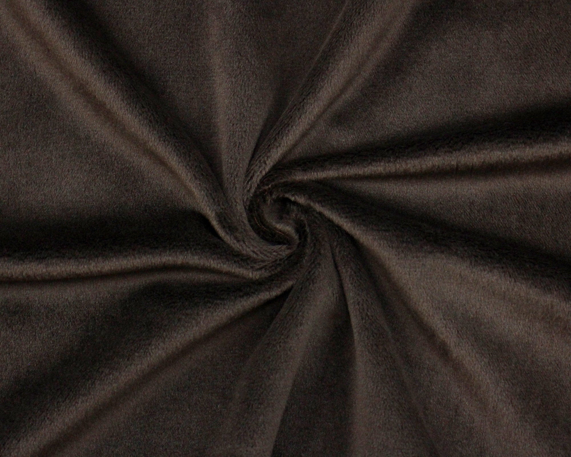 Brown Minky Fabric