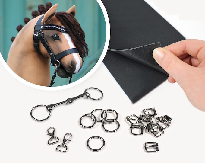 Hobby Horse Bridle DIY Kit for Crafting a Bridle With Bit and Reins in ...