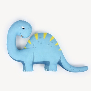 Cut and Sew Dinosaur Fabric Panel “DINO FRIENDS” | Fabric Cut and Sew ...