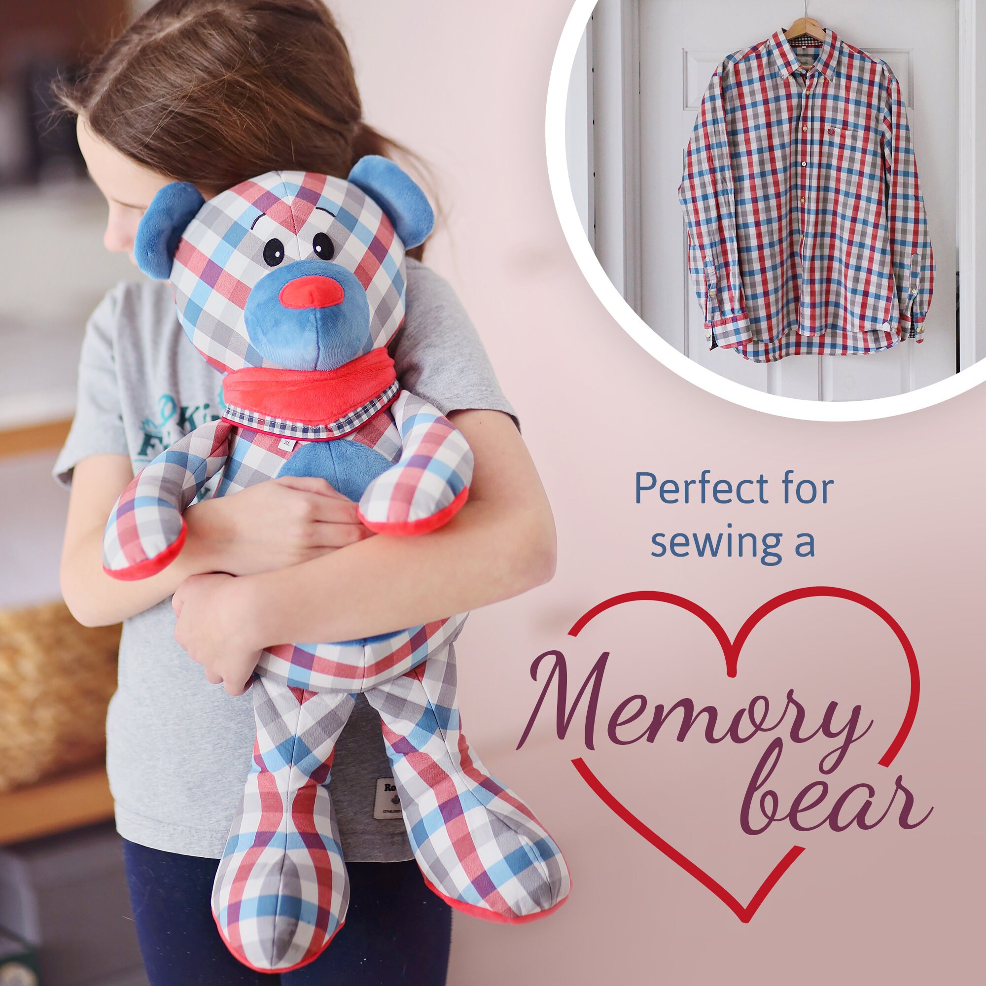 Teddy Bear Sewing Pattern / Memory Bear Pattern - Etsy UK