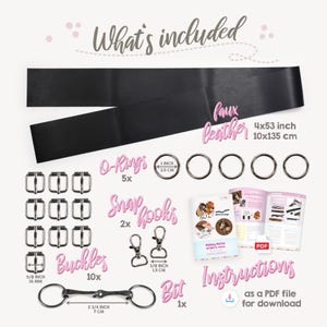 Hobby Horse Bridle DIY Kit for Crafting a Bridle With Bit and Reins in ...
