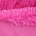 Shaggy Faux Fur Fabric Pink fuchsia Kullaloo Supersoft SHAGGY 39.5x29.5 ...