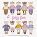 Teddy Bear Sewing Pattern "betsy Bear" (PDF, in English) | Dress Me ...