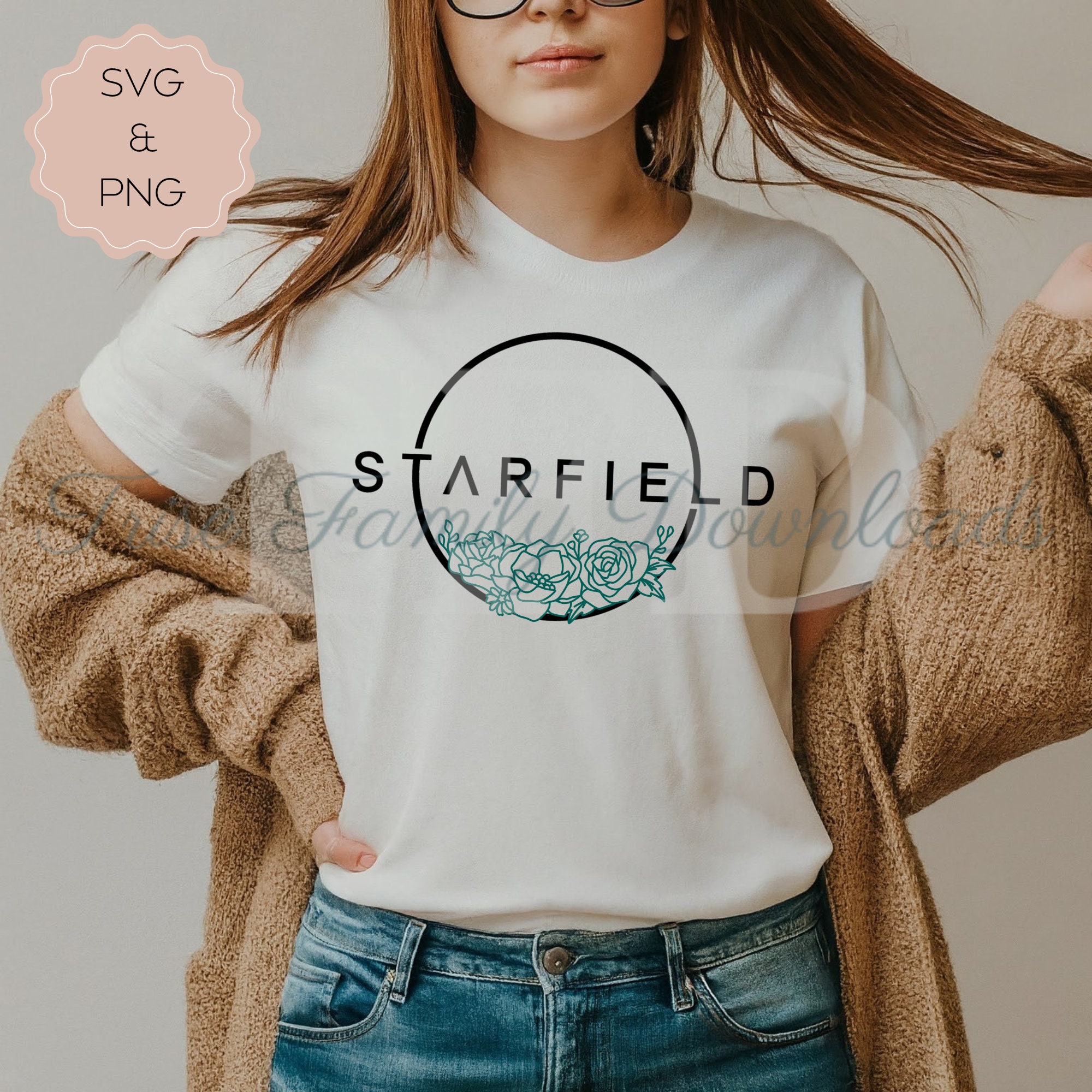 Starfield Svg Png Shirt Videogame Logo Gaming Merch Apparel Gamer Gifts Hoodie Sweatshirt Decor ...