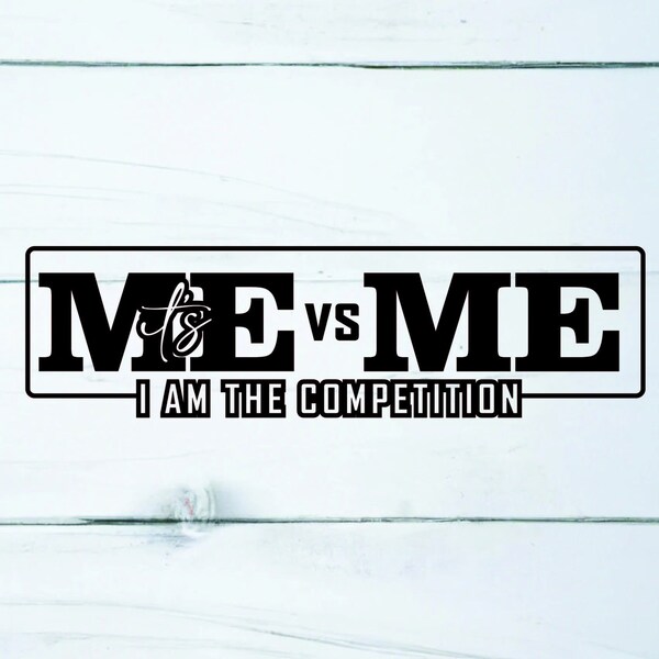 Me Vs Me Svg - Etsy