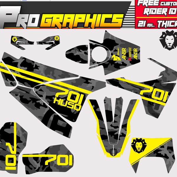 Husqvarna 701 Decals - Etsy