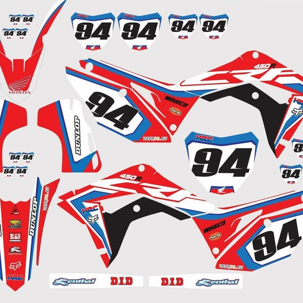 Honda Crf Template - Etsy