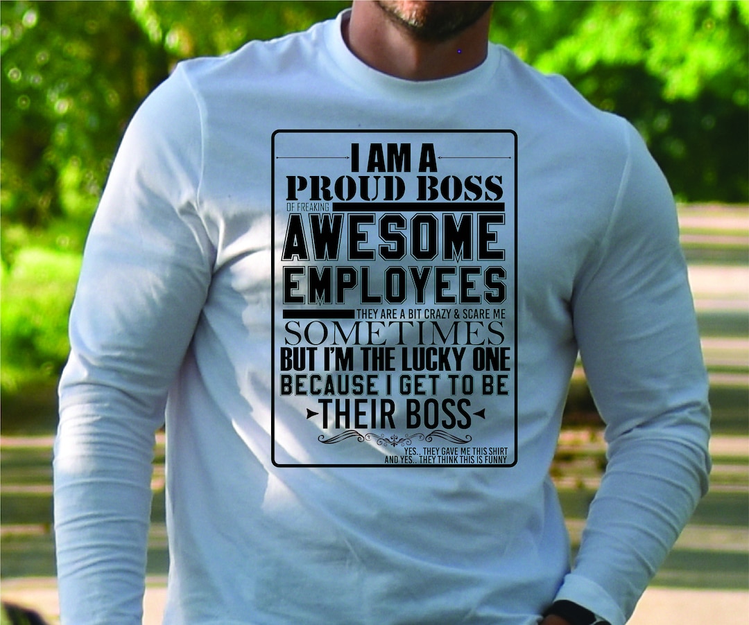 Proud Boss Svg and Png. Good Boss Svg. Funny Gift for Your Boss. - Etsy