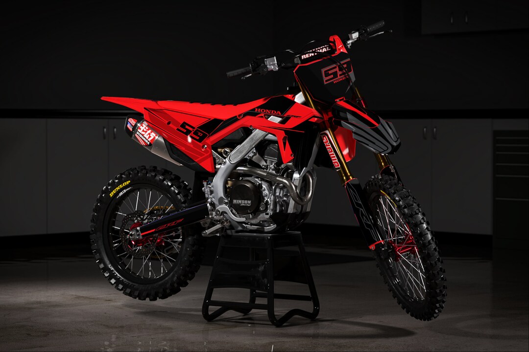 CRF 450R 2021 2022 MX Graphics Decals Stickers - Etsy