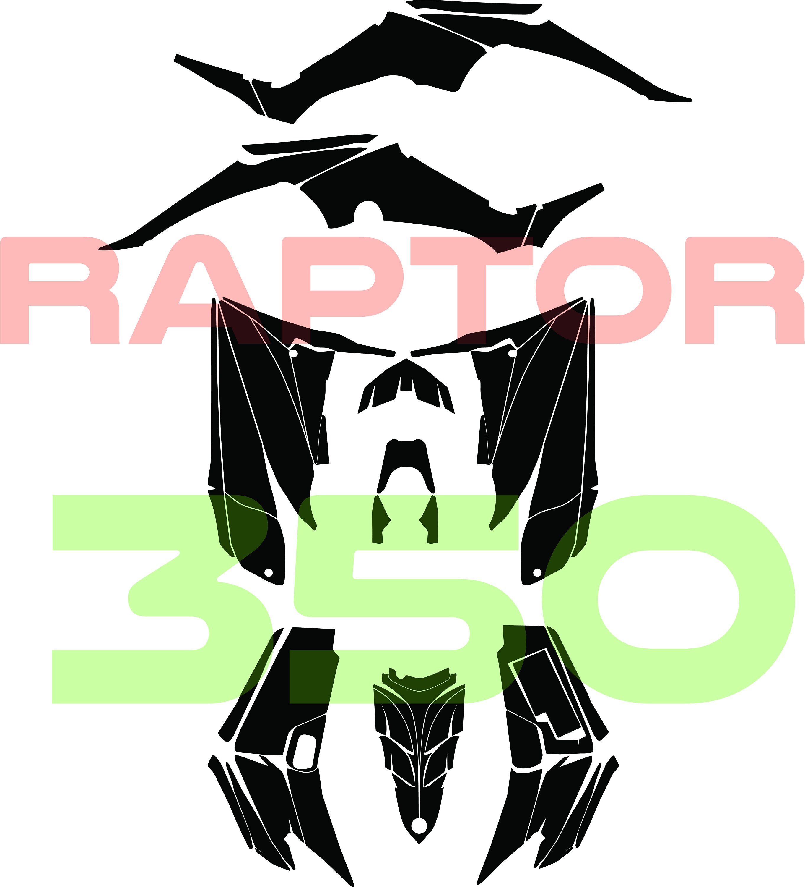 Yamaha 350 Raptor Vector Design - Etsy