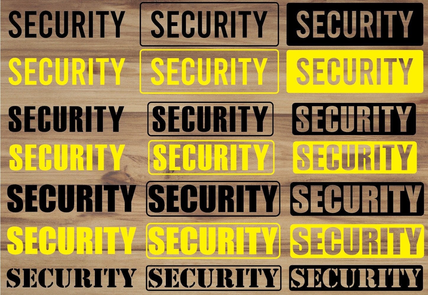 Security Svg Digital Download - Etsy
