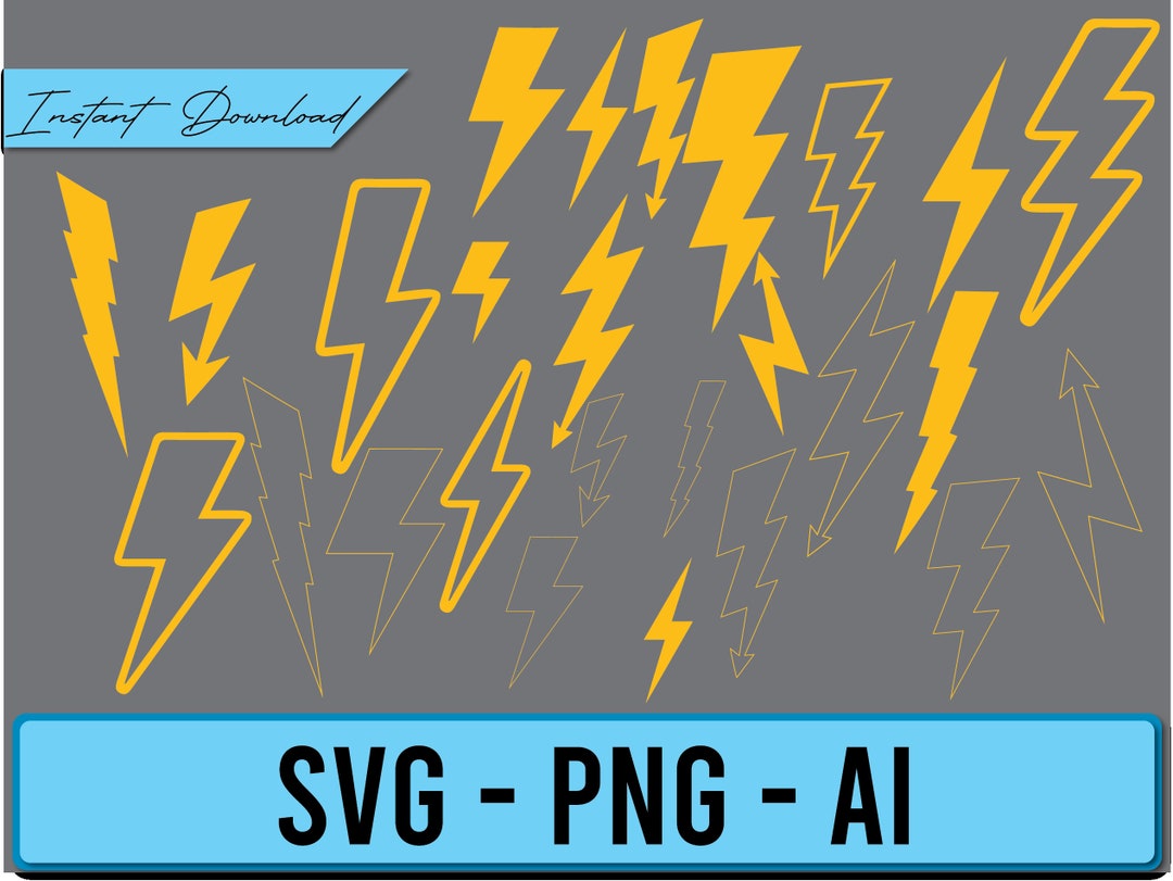 Blitze SVG, Blitze Clipart, Blitz svg, Blitz Bundle svg - Etsy.de