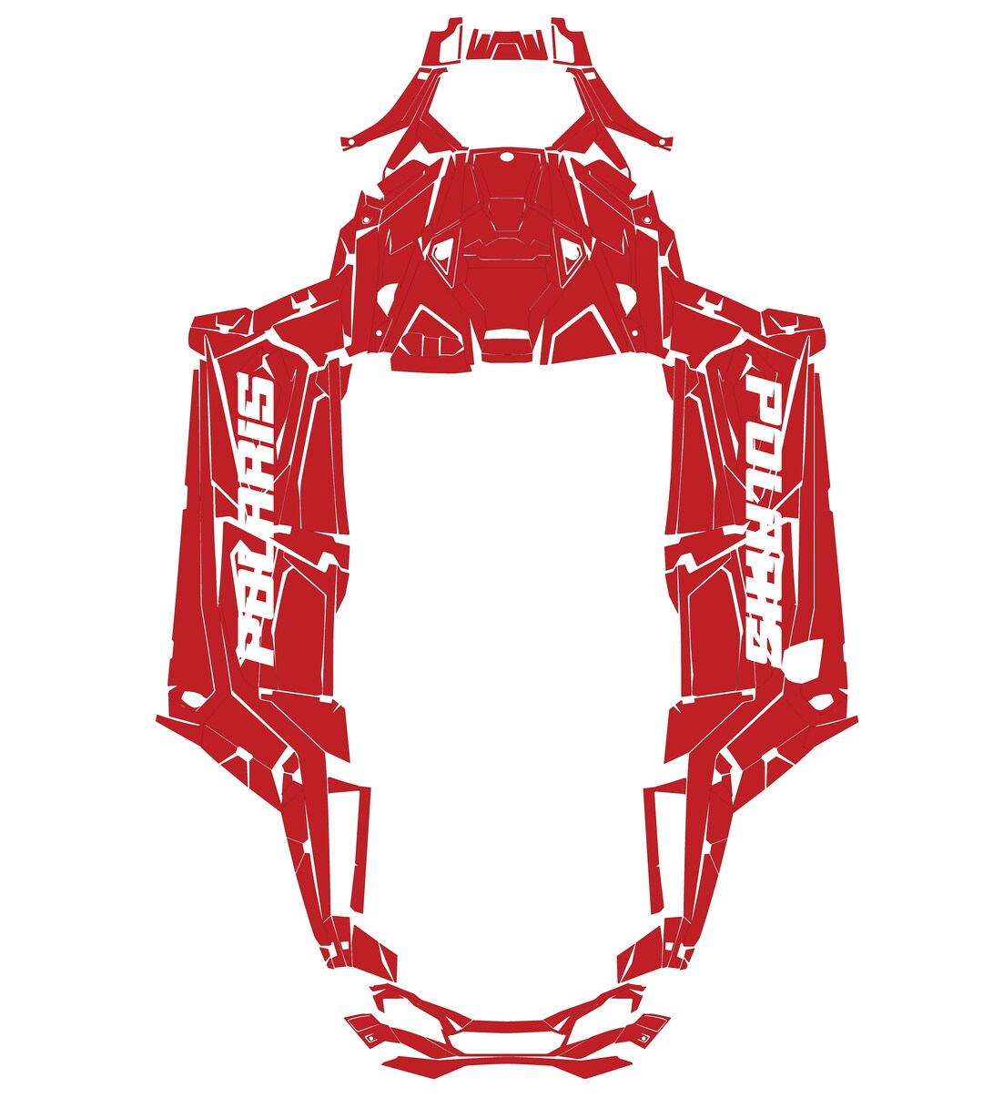 POLARIS RZR 1000 XP 4 Door 2020-2021 2022 Template Vector - Etsy