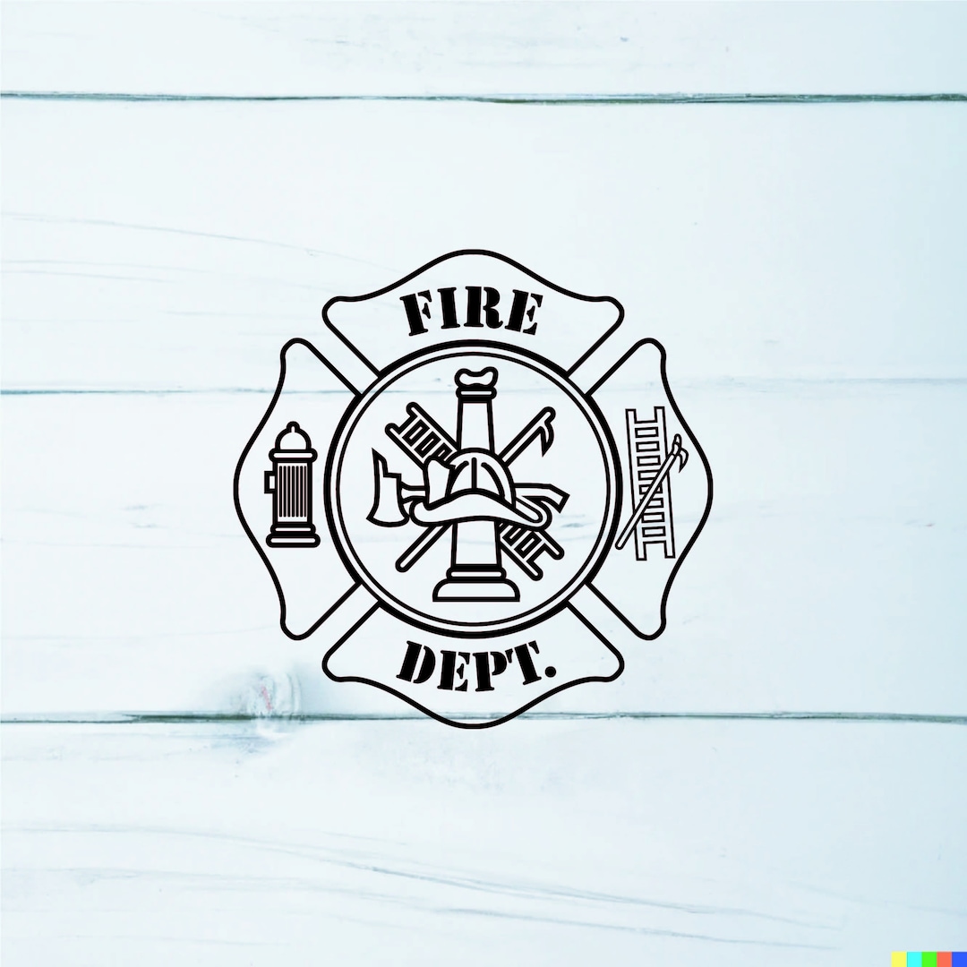 Fire Department Svg and PNG Logo. Fire SVG and Png. - Etsy