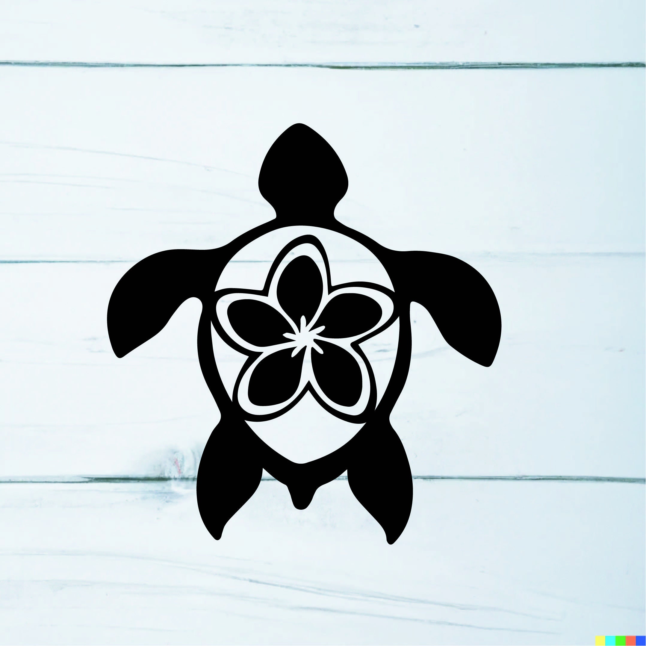 Hawaiian Turtle SVG AI and PNG - Etsy Australia