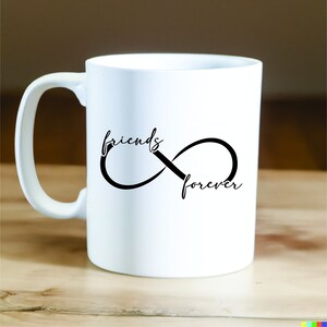 Friends Forever Svg, Infinity Svg. Friendship Forever Vector File. - Etsy