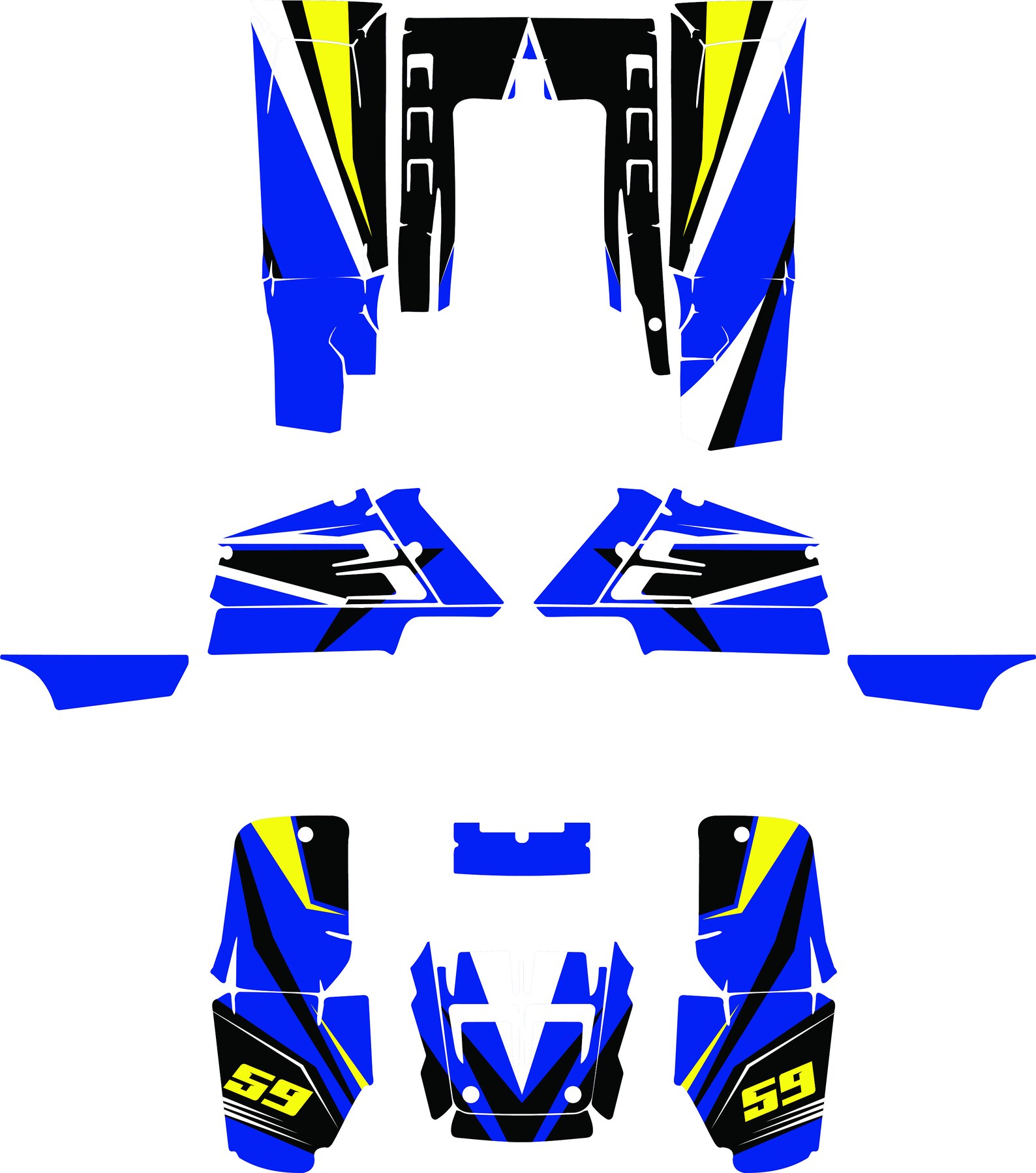 YAMAHA BANSHEE 350 Vector Design - Etsy