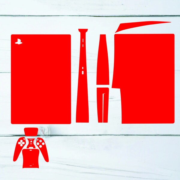 Ps5 Skin Template - Etsy