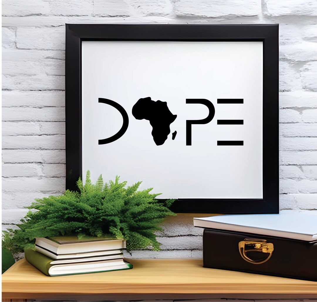 Dope Vector File, Dope SVG, Dope PNG, Black Girl Magic Svg, African ...