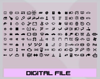 40 Car DTC Icons-car Dash Icons-svg-car Dashboard Icons Svg-engine Svg ...
