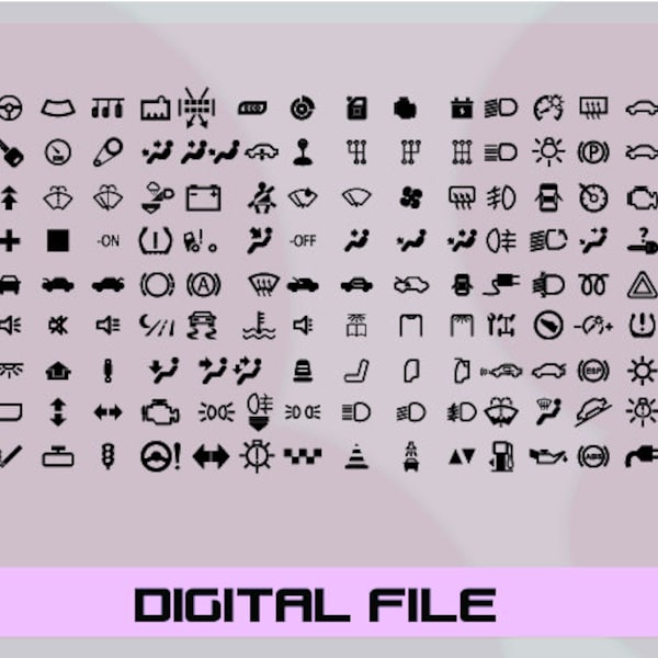 Car Dashboard Svg - Etsy