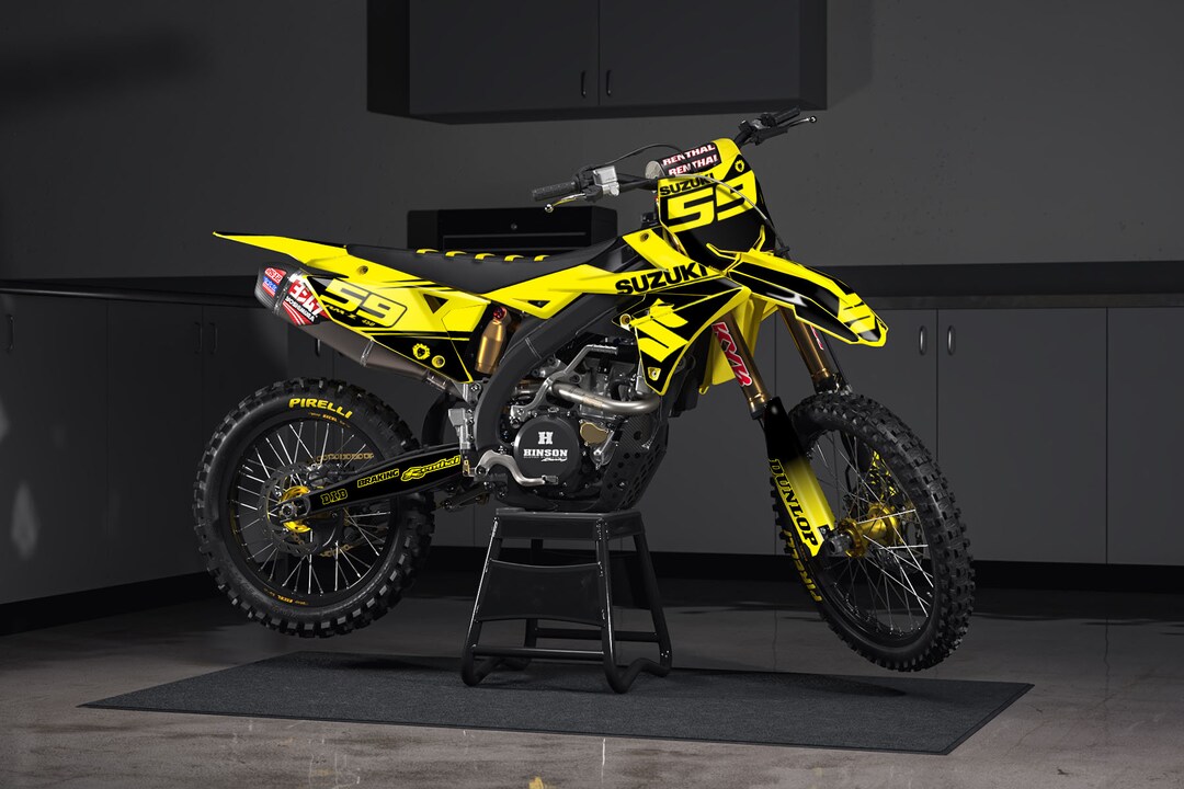 SUZUKI RMZ 450 2018 2020 2022 RMZ 250 2019 2020 2022 Pro Graphics ...