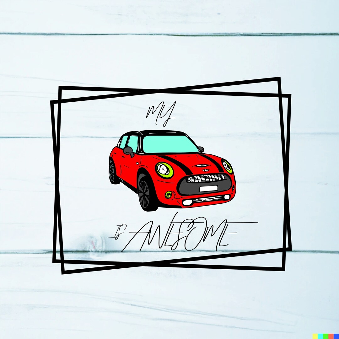 Mini Cooper SVG and PNG File. Cooper Digital Vector File. Great Gift ...