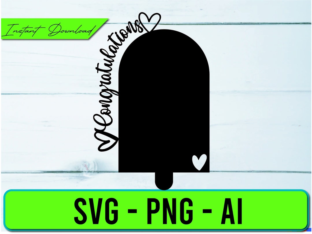 Arch Cake Topper Svg Congratulations Cake Svg - Etsy