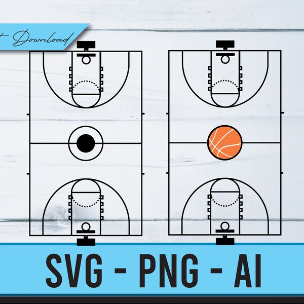 Basketball Court - Etsy