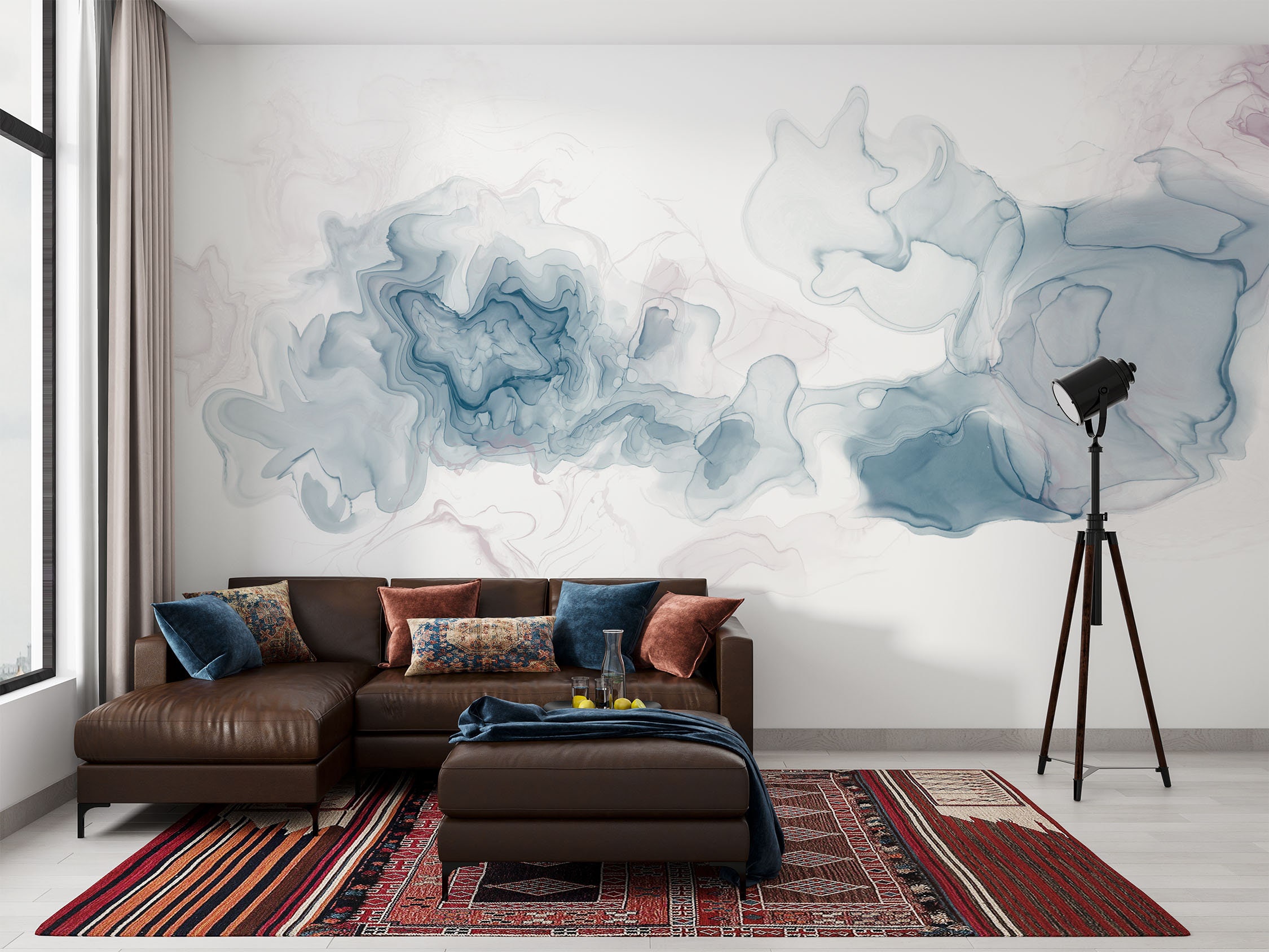 Modern Wallpaper Peel and Stick Removable Wallpaper Abstract - Etsy