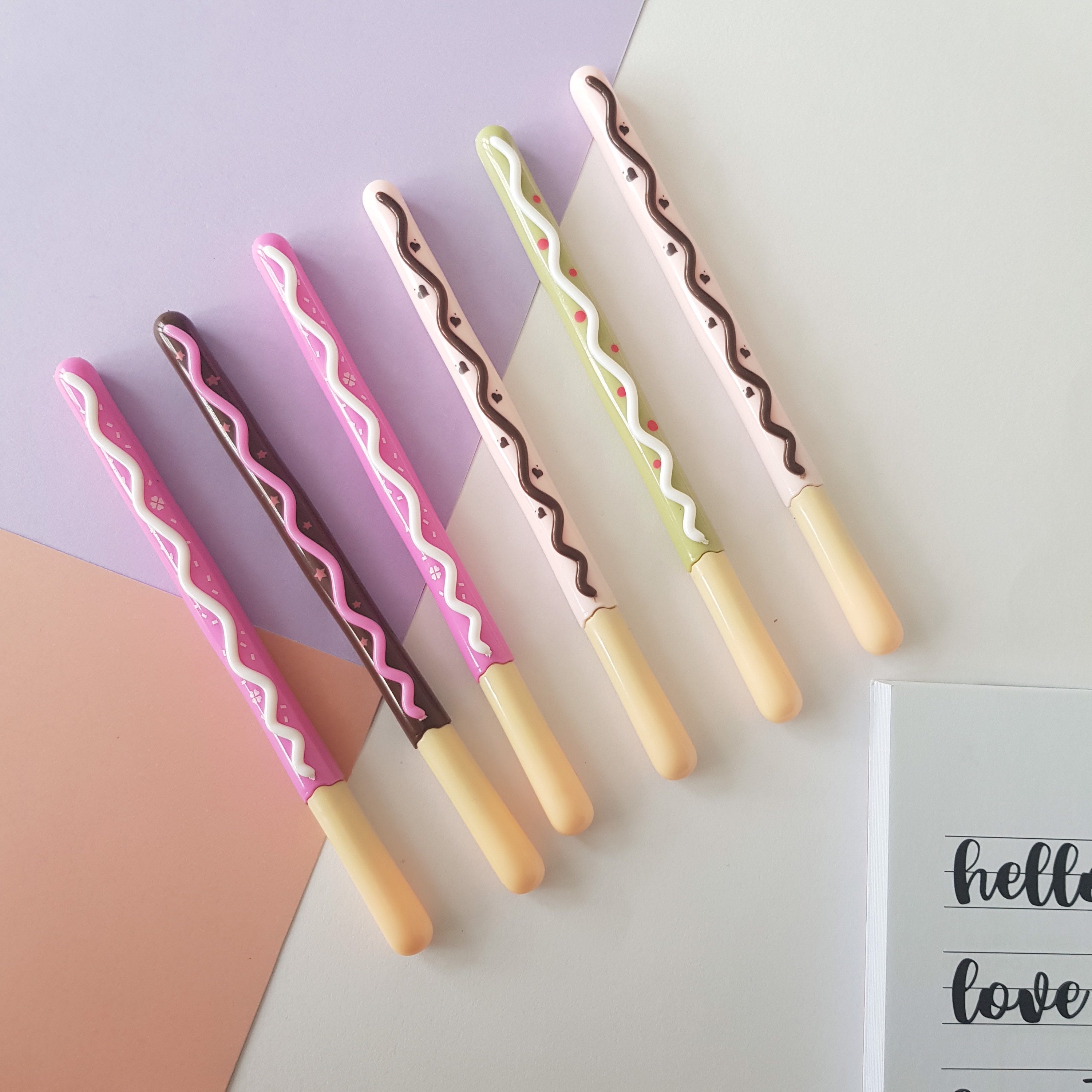 Cute Biscuit Stick Gel Pen Cute Cookie Pen Japanese Kawaii - Etsy UK