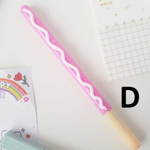 Cute Pocky Gel Pen, Biscuit Stick Pen, Cute Cookie Pen, Japanese Kawaii ...