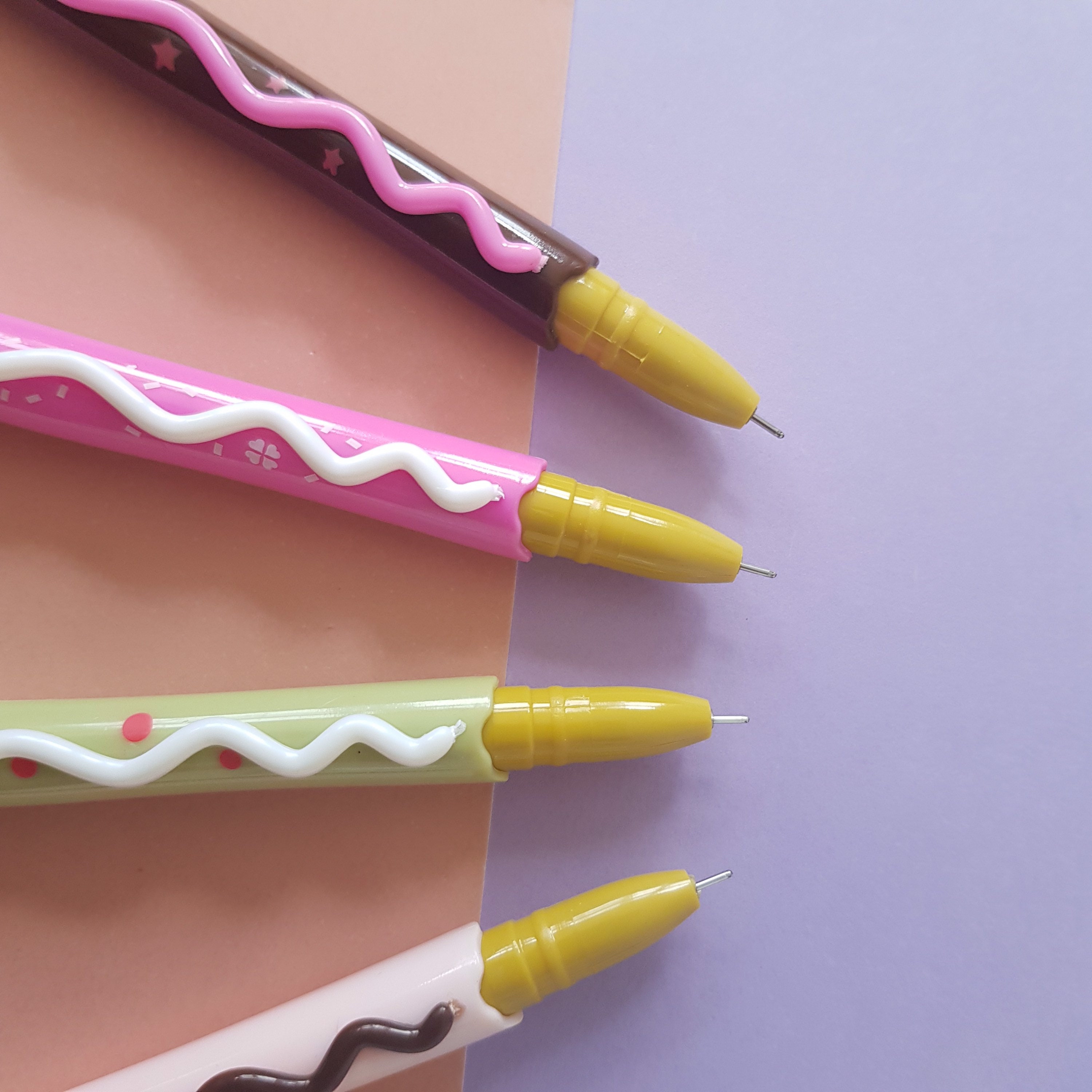 Cute Biscuit Stick Gel Pen Cute Cookie Pen Japanese Kawaii | Etsy UK