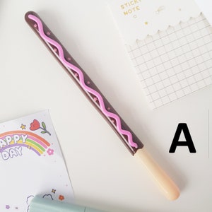 Cute Pocky Gel Pen, Biscuit Stick Pen, Cute Cookie Pen, Japanese Kawaii ...