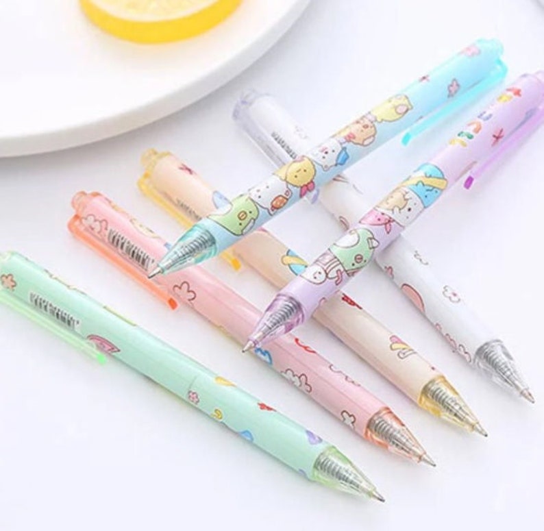 Sumikko Gurashi Cute Pen Japanese Kawaii Stationery School - Etsy UK