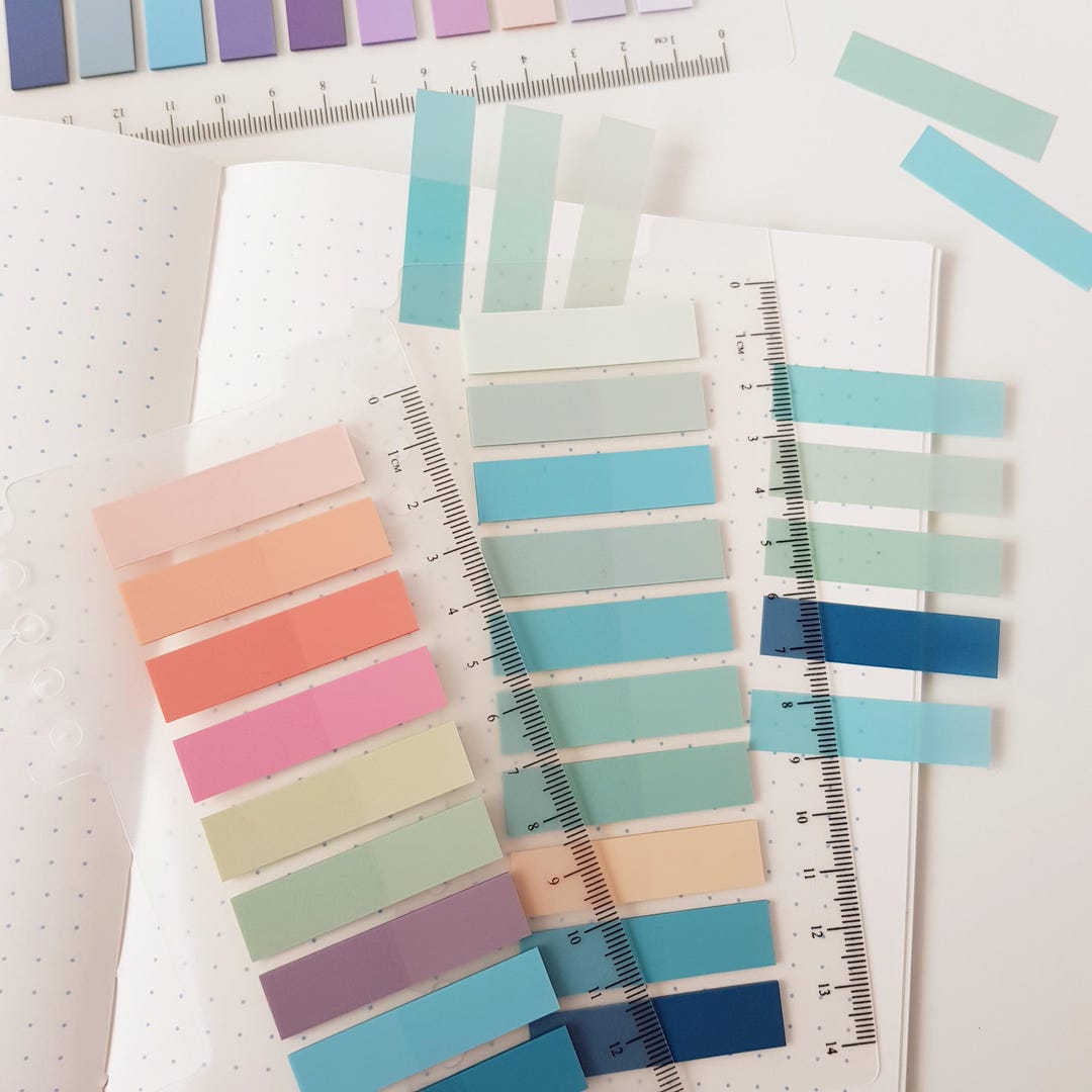 Sticky Note Tabs, Index Tabs, Journal Planner Organiser, Sticky Notes ...