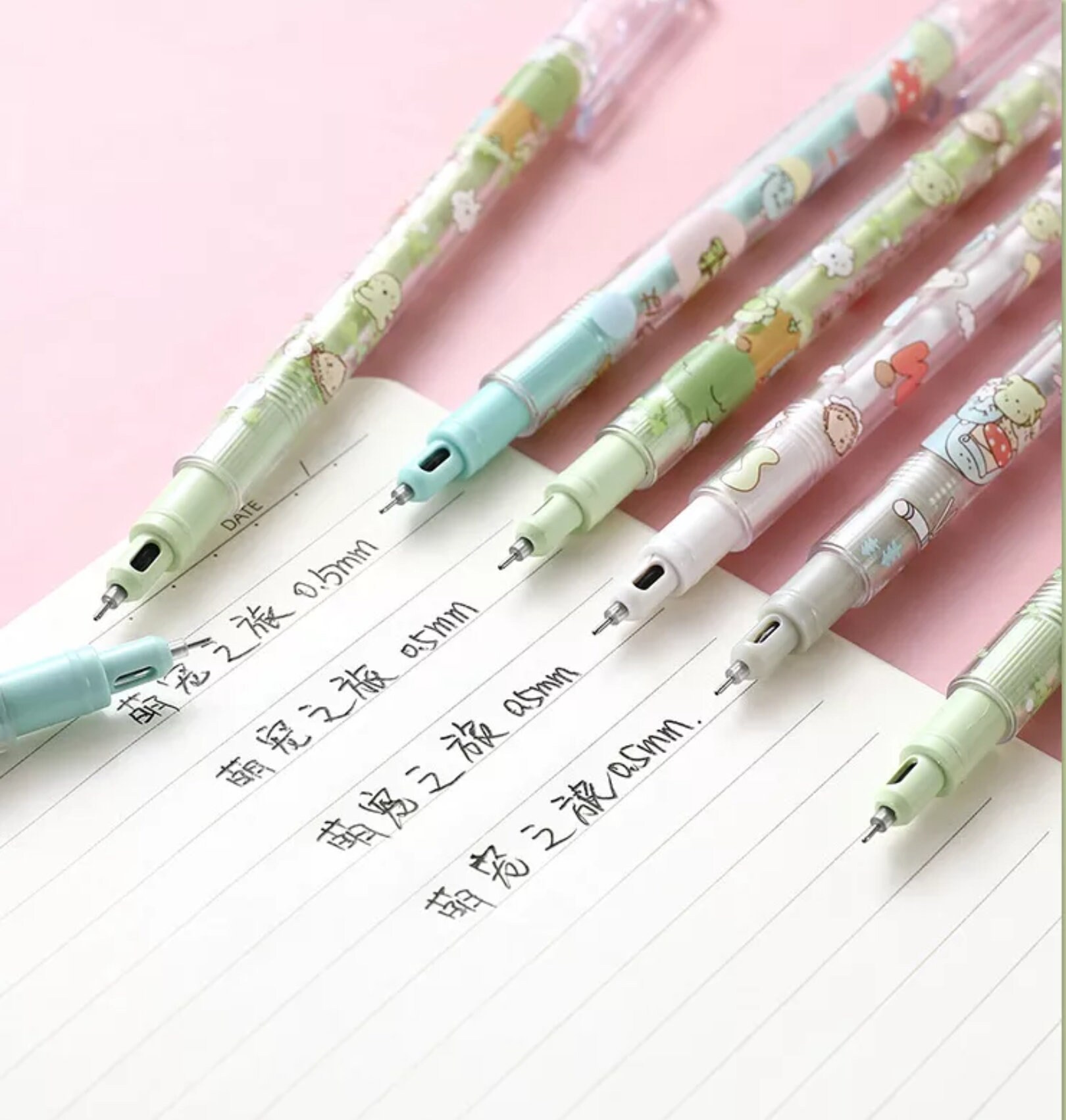 Cute Animal Pen Japanese Kawaii Stationery School Supply | Etsy UK