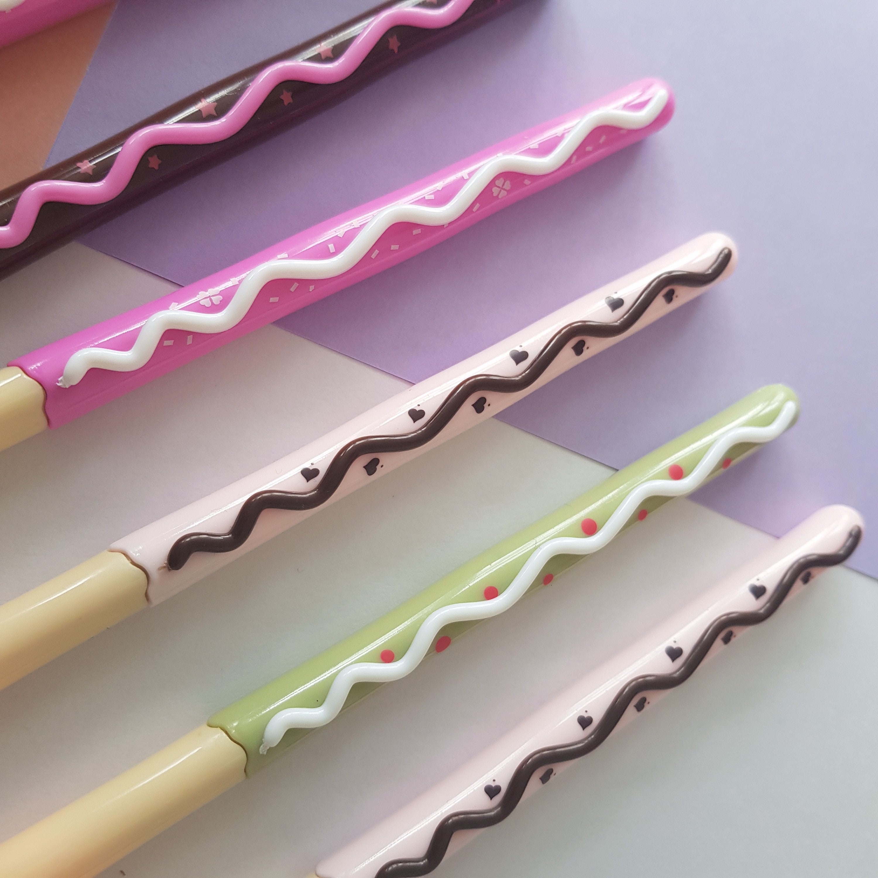 Cute Biscuit Stick Gel Pen Cute Cookie Pen Japanese Kawaii - Etsy UK