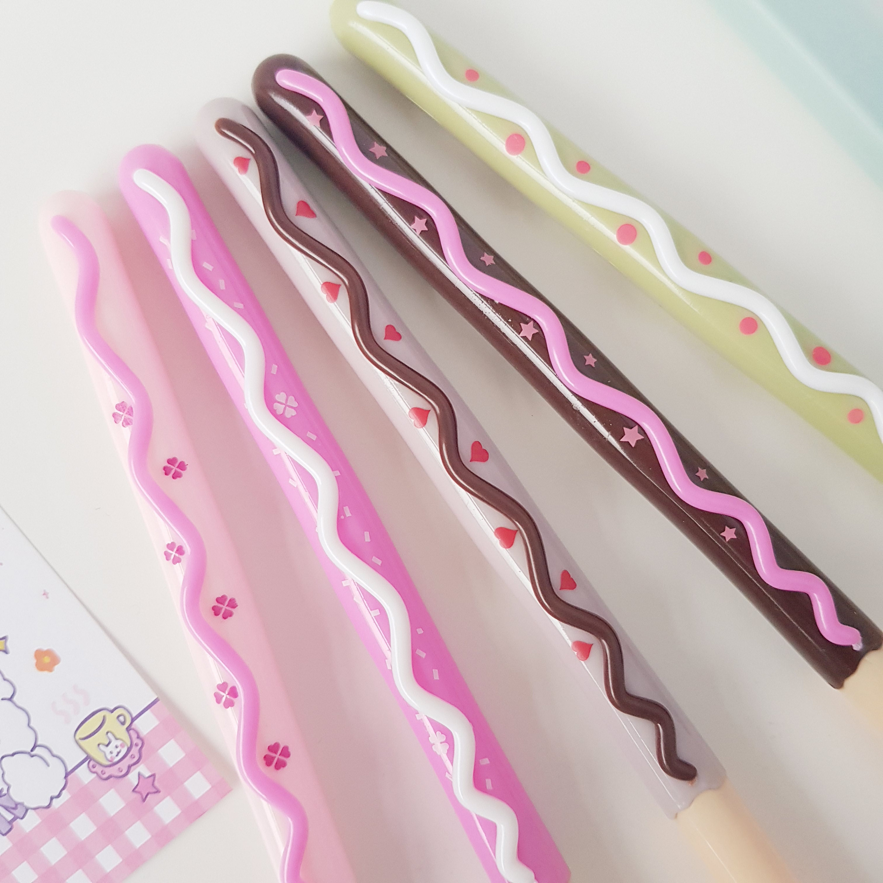 Cute Pocky Gel Pen, Biscuit Stick Pen, Cute Cookie Pen, Japanese Kawaii ...