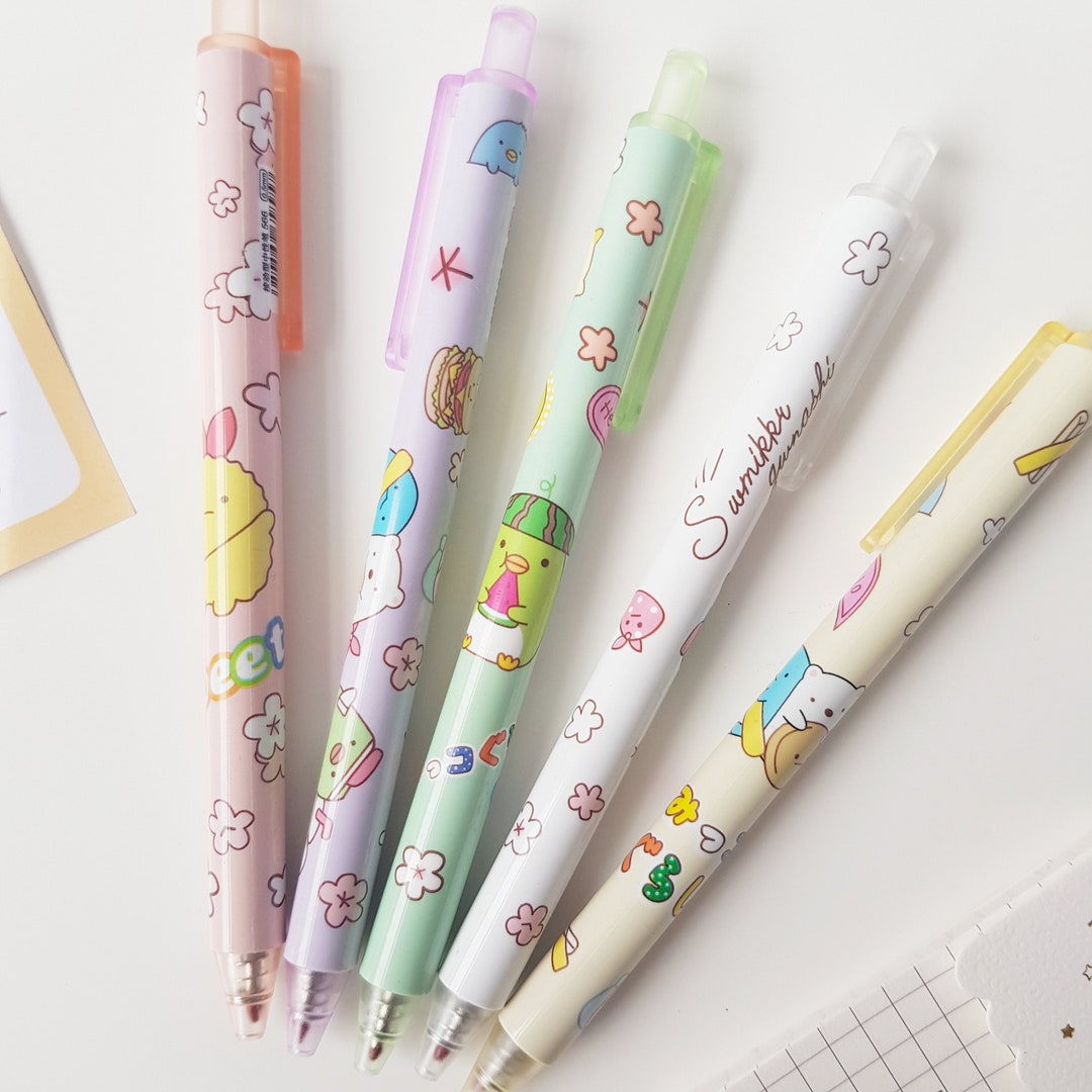 Sumikko Gurashi Cute Pen, Japanese Kawaii Stationery, School Supply ...