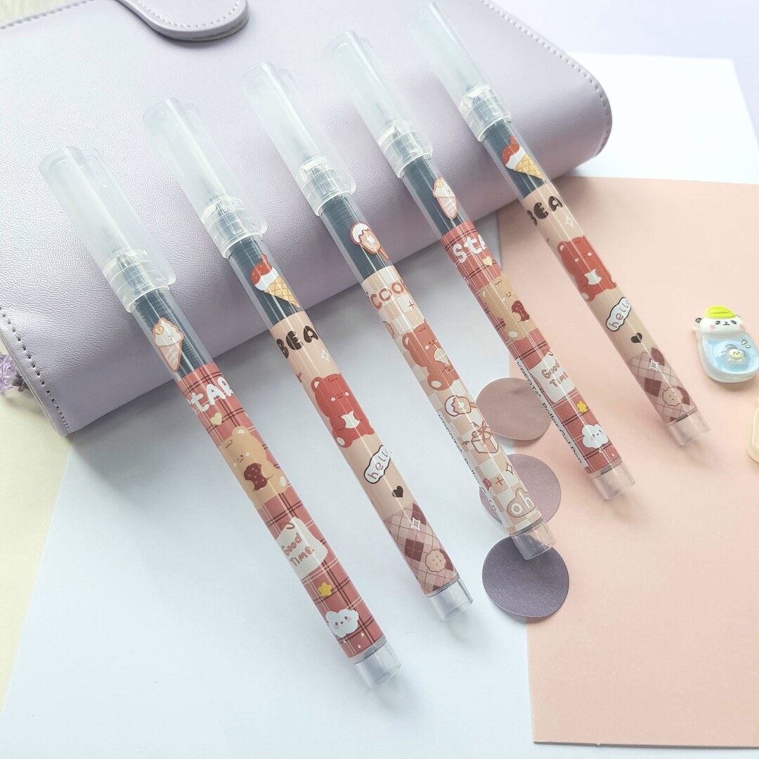 Bear Exqui Tank Pen, Muji Style, Cute Animal, Japanese Kawaii ...