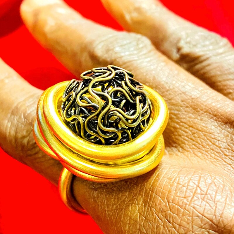 Eccentric Rings - Etsy