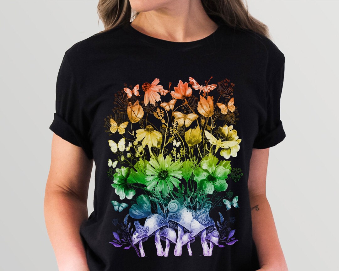 Cottagecore Pride Discreet Pride Flag Subtle Pride Art Discreet Pride ...