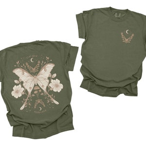 Stay Wild Moon Child Moon Child Comfort Color Shirt Moth Shirt Luna ...