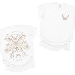 Stay Wild Moon Child Moon Child Comfort Color Shirt Moth Shirt Luna ...